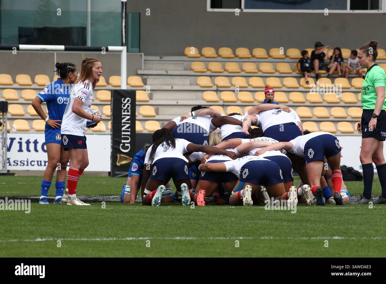 Parma, Stadio Sergio Lanfranchi, Rugby Women's Six Nations, Italy. 19th ...