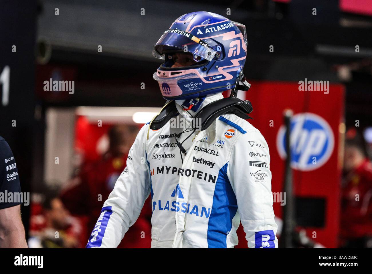 Jeddah, Arabie Saoudite. 19th Apr, 2025. ALBON Alexander (tha ...