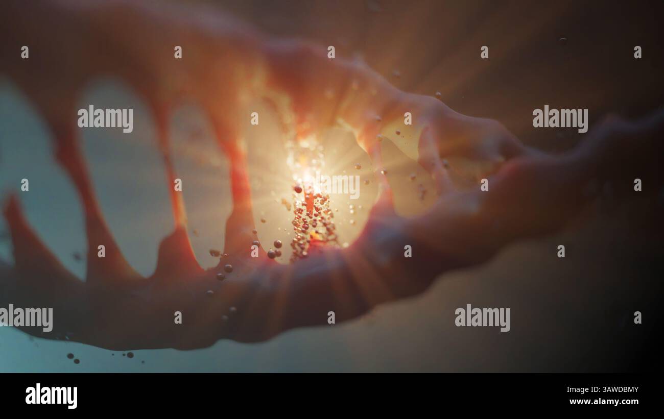 Dna Reconstruction Evolution And Modification 3d Visualization Of A
