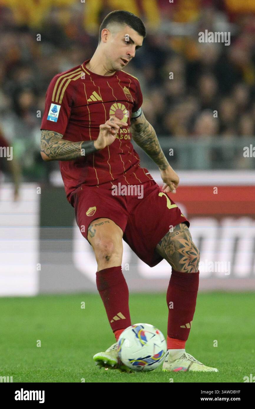 Stadio Olimpico, Rome, Italy. 19th Apr, 2025. Serie A Football; Roma ...