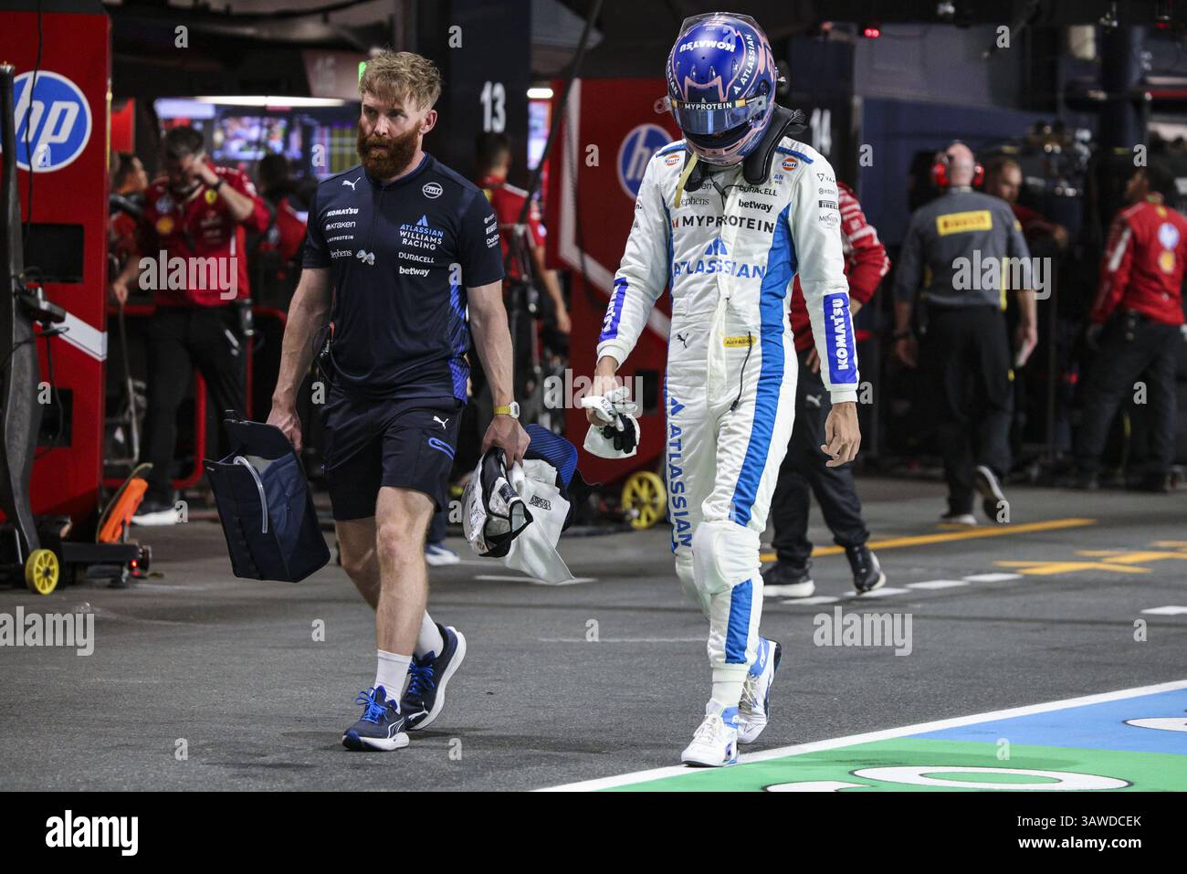 ALBON Alexander (tha), Williams Racing FW47, portrait during the ...