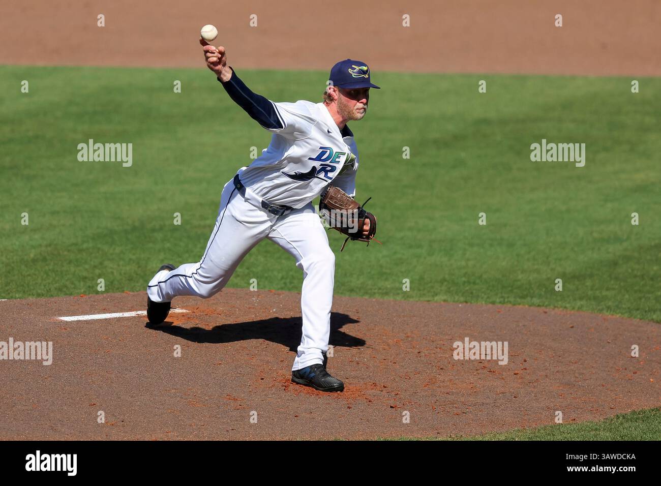 Tampa Bay Rays pitcher Shane Baz throws against the New York Yankees ...