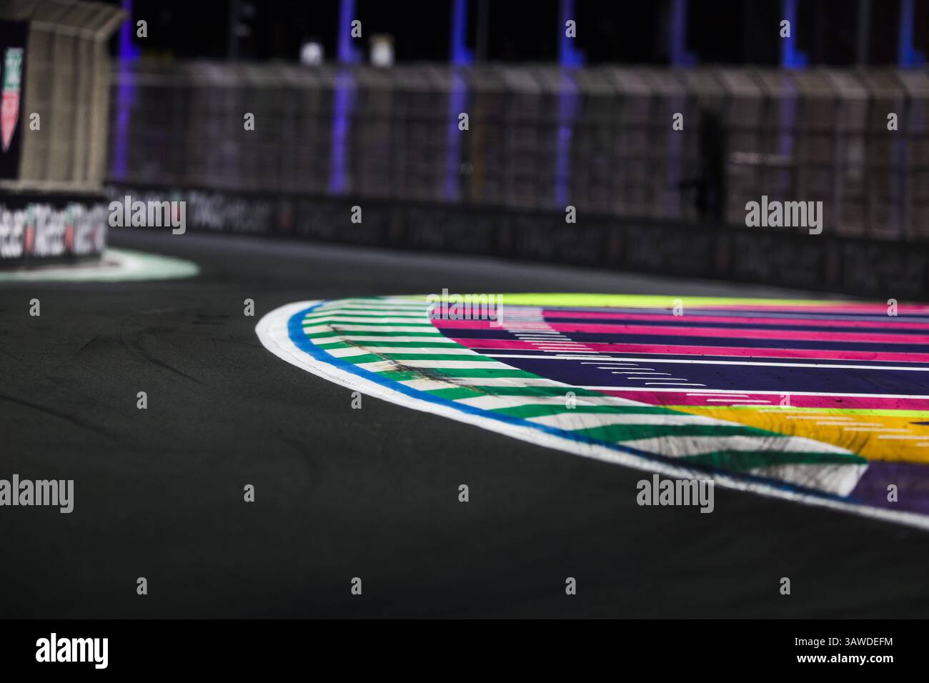 Kerb illustration during the Formula 1 STC Saudi Arabian Grand Prix ...