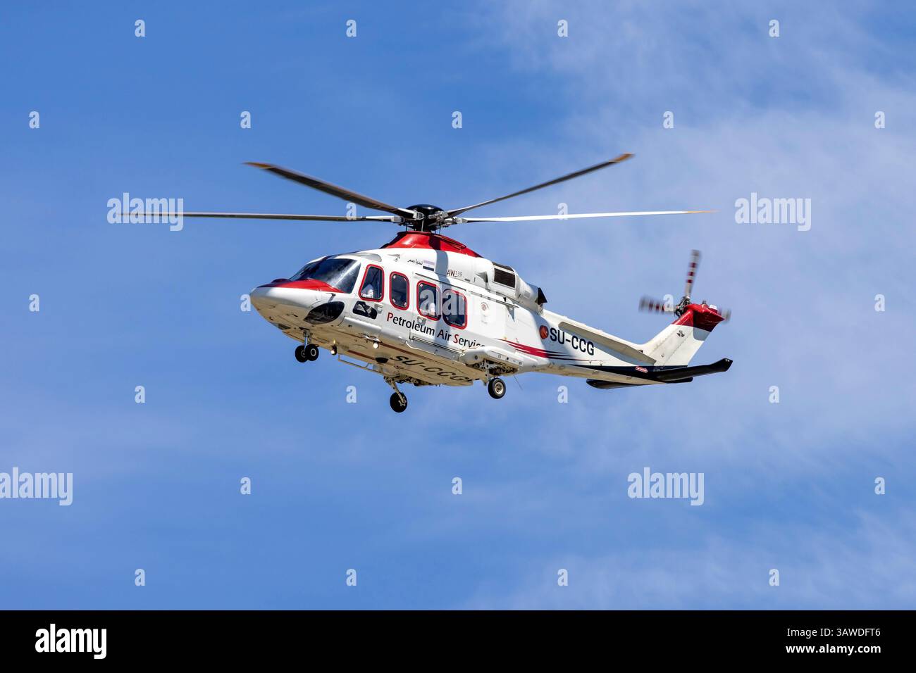 Petroleum Air Services - PAS AgustaWestland AW-139 (REG: SU-CCG ...