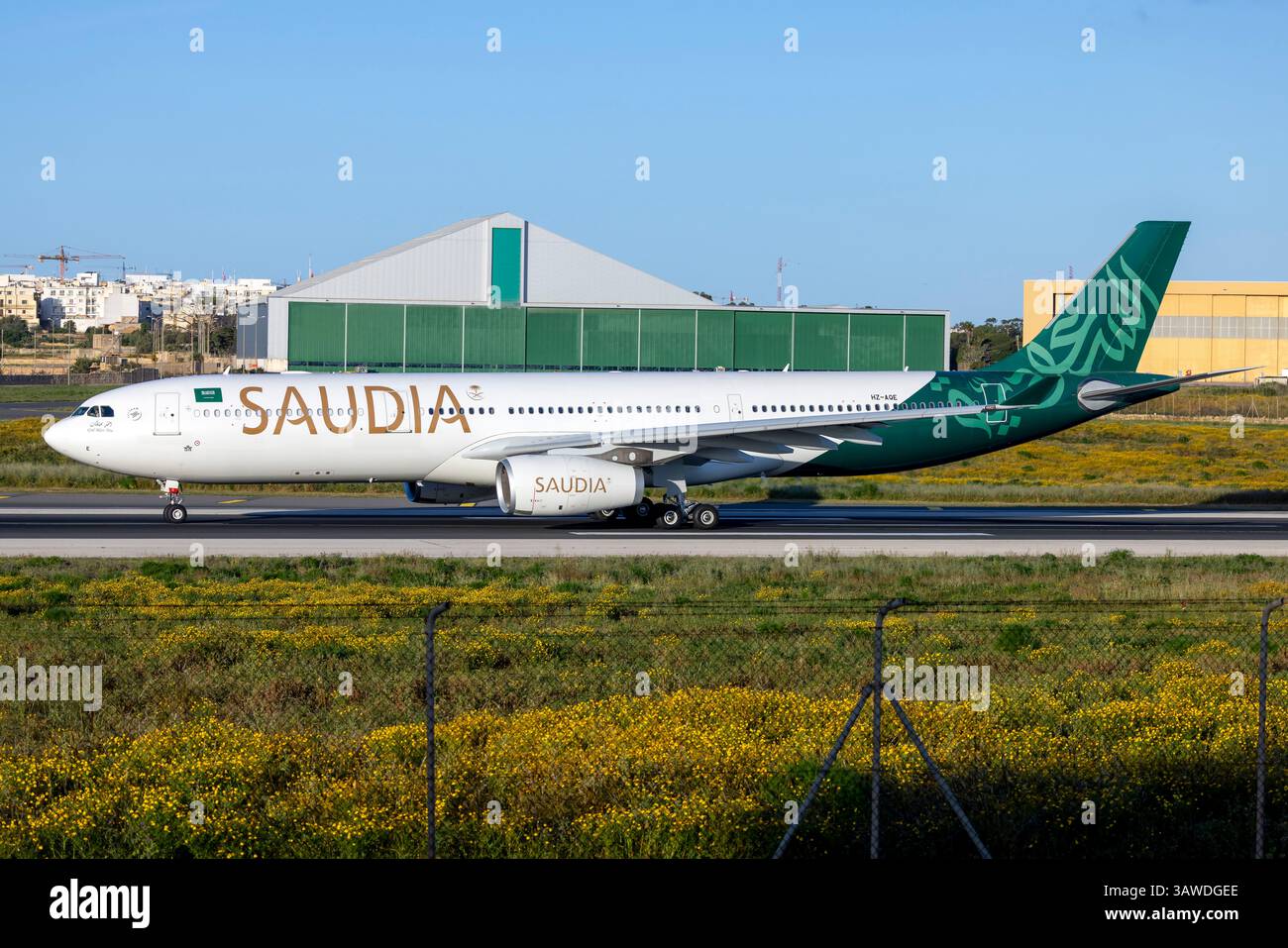 Saudia - Saudi Arabian Airlines Airbus A330-343 (REG: HZ-AQE) in the ...