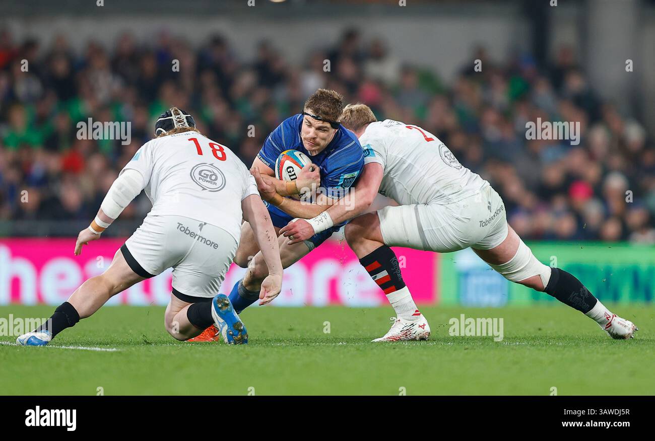 Aviva Stadium, Dublin, Ireland. 19th Apr, 2025. United Rugby ...