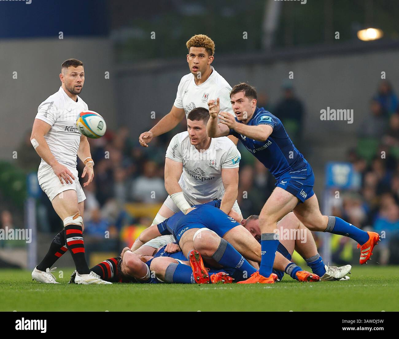 Aviva Stadium, Dublin, Ireland. 19th Apr, 2025. United Rugby ...