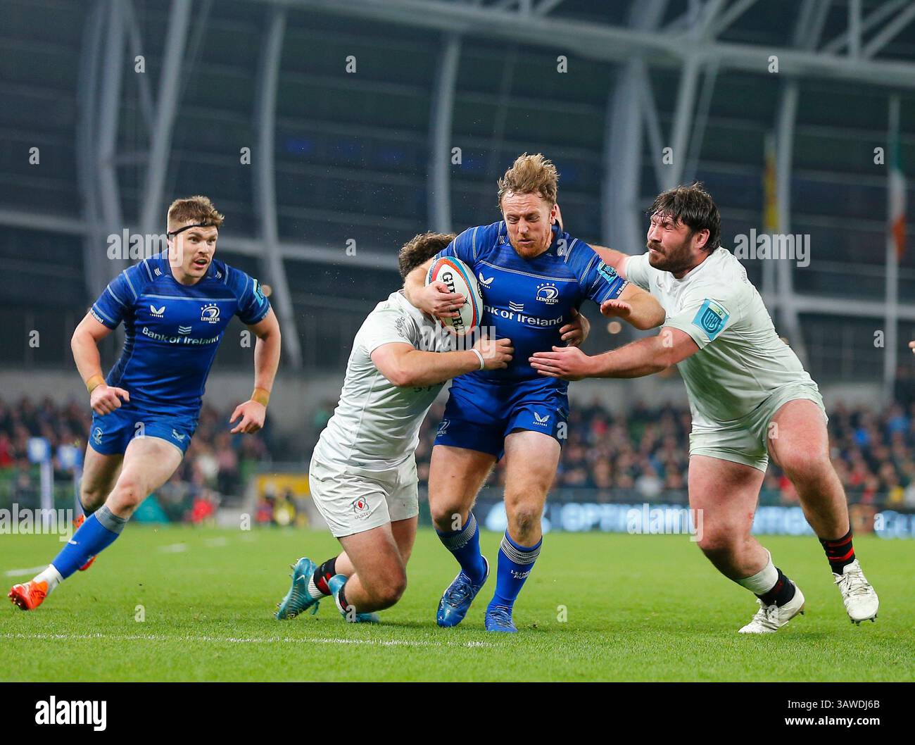 Aviva Stadium, Dublin, Ireland. 19th Apr, 2025. United Rugby Championship, Leinster versus ...