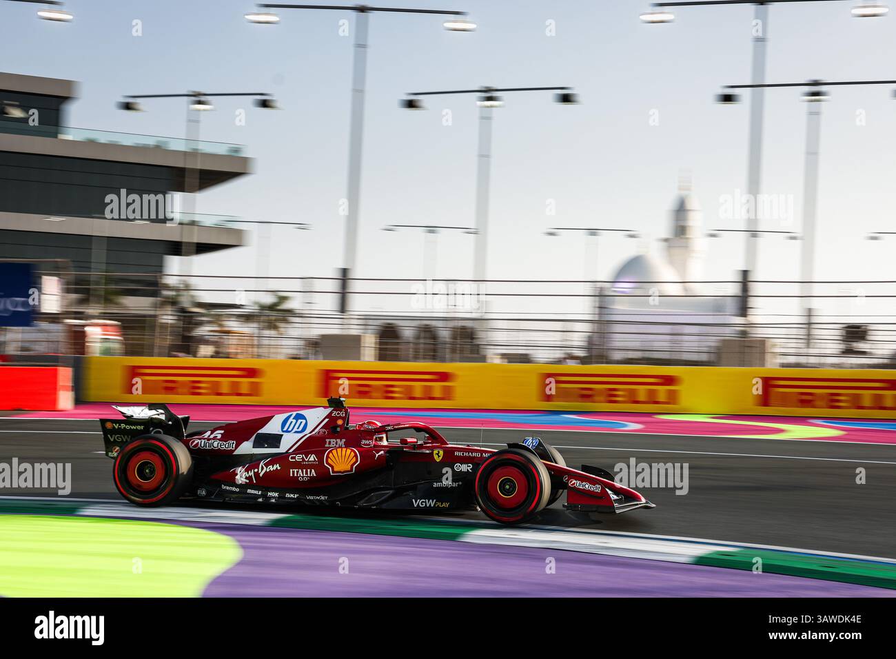 Jeddah, Saudi Arabia. 19th April 2025: Jeddah, Saudi Arabia: Scuderia ...