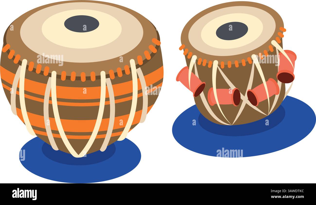 Indian Classical Tabla Traditional Music Percussion Pair Instrument ...