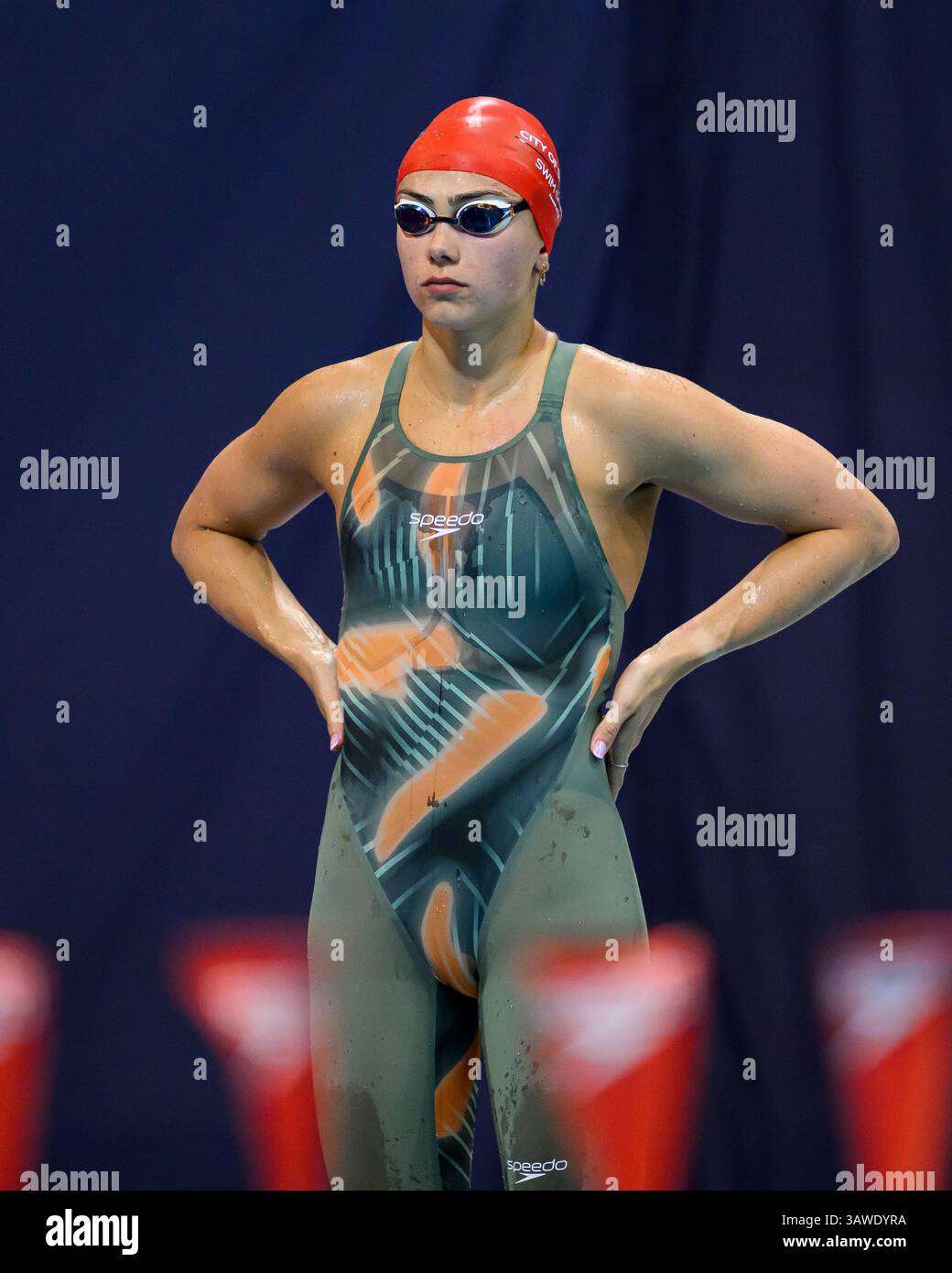 LONDON, UNITED KINGDOM. 19 April, 25. Candice Hall competes in Women’s ...