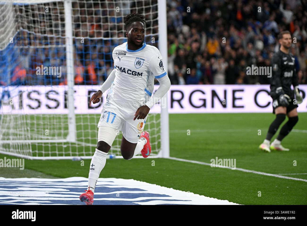 17 Jonathan ROWE (om) during the Ligue 1 McDonald's match between ...
