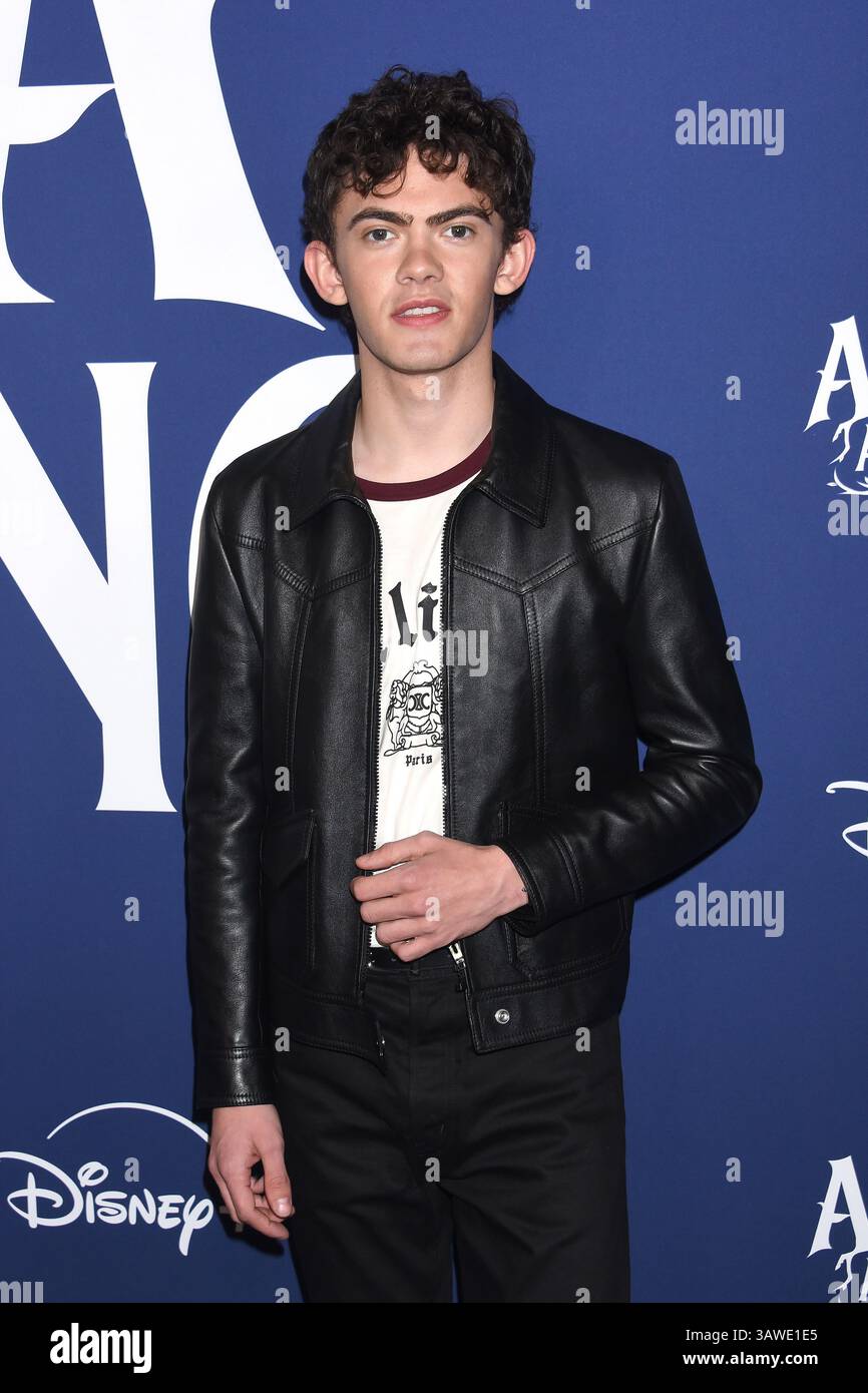 Los Angeles, USA. 19th Apr, 2025. Joe Locke arriving to Disney's ...