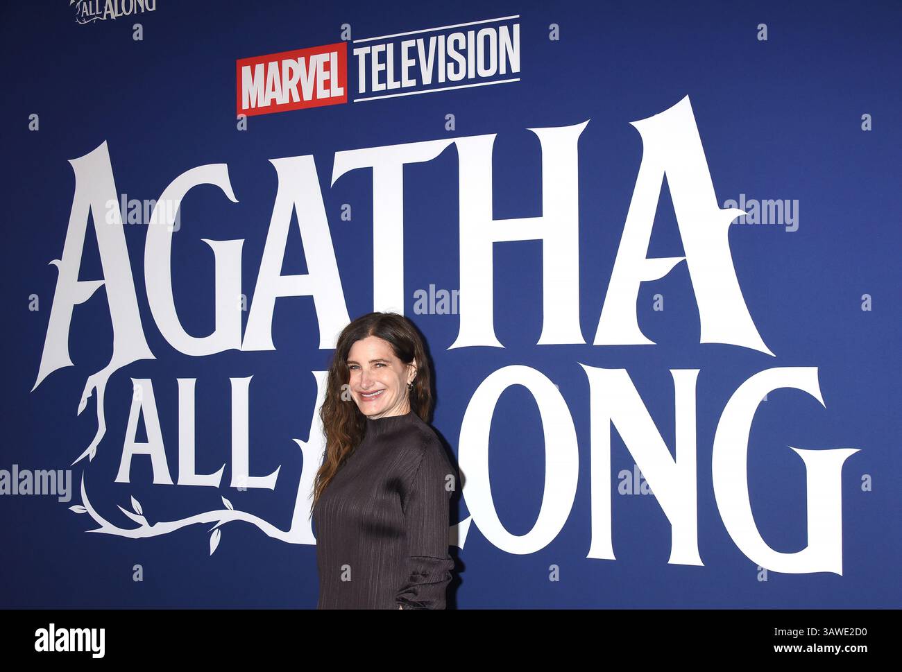 Kathryn Hahn arriving to Disney’s “Agatha All Along”Los Angeles ...
