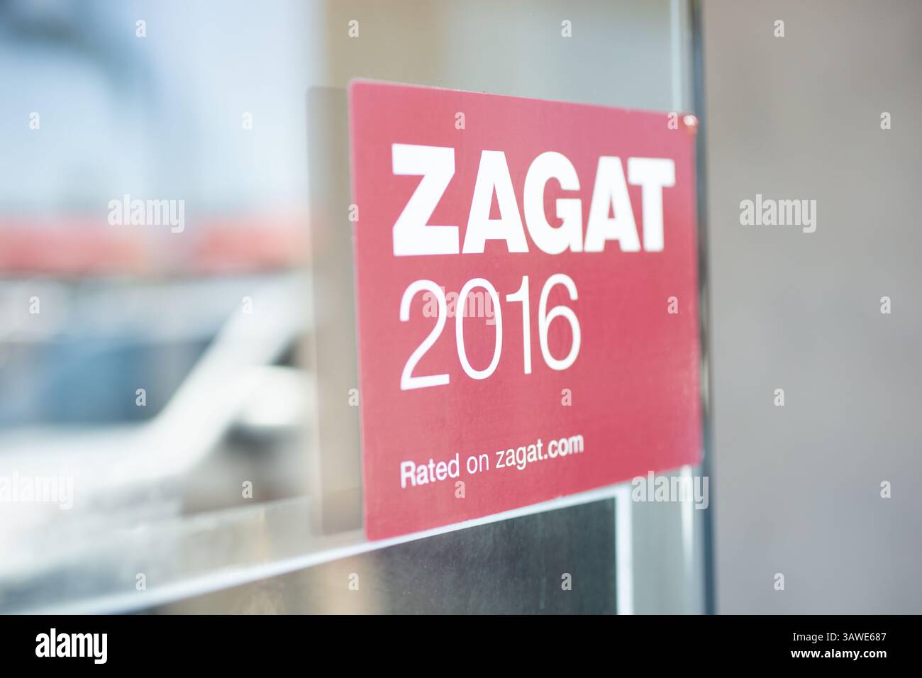 Restaurant window sticker hi-res stock photography and images - Alamy