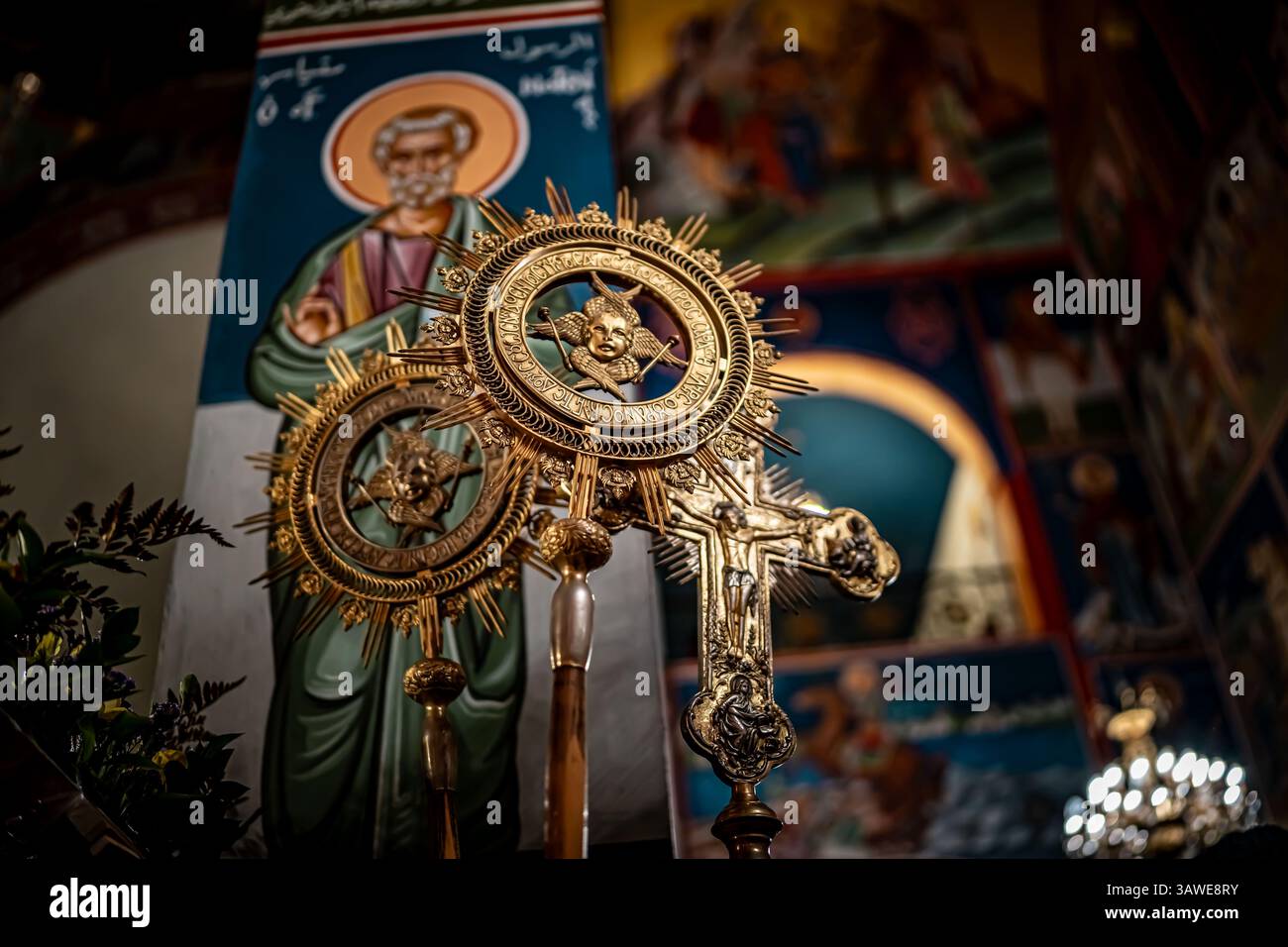 Amman, Amman, Jordan. 19th Apr, 2025. Greek Orthodox Christians in ...