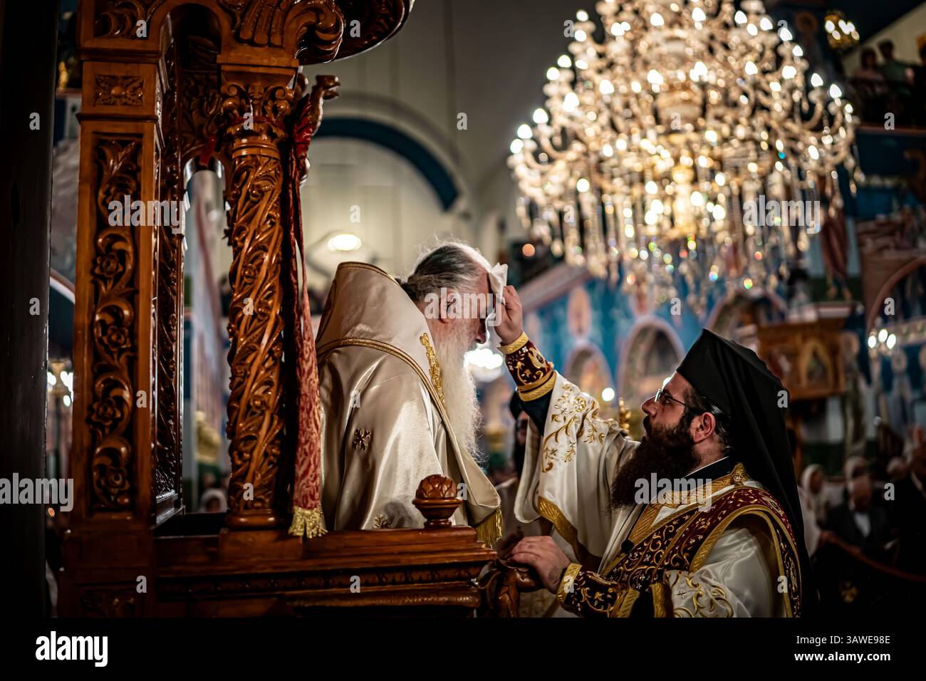 Amman, Amman, Jordan. 19th Apr, 2025. Greek Orthodox Christians in ...