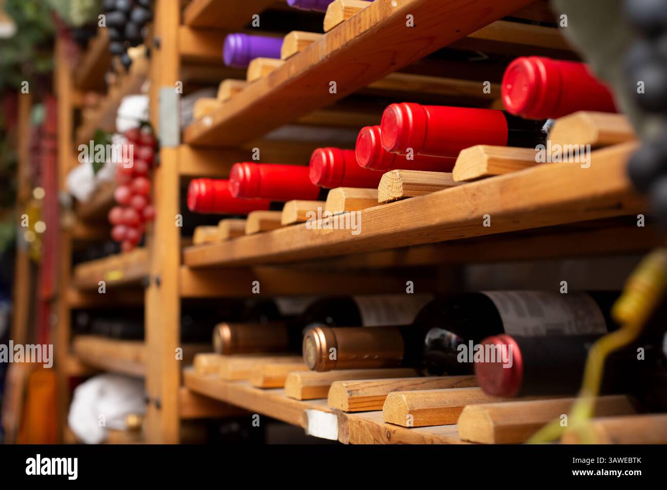 Tannin rack hi-res stock photography and images - Alamy