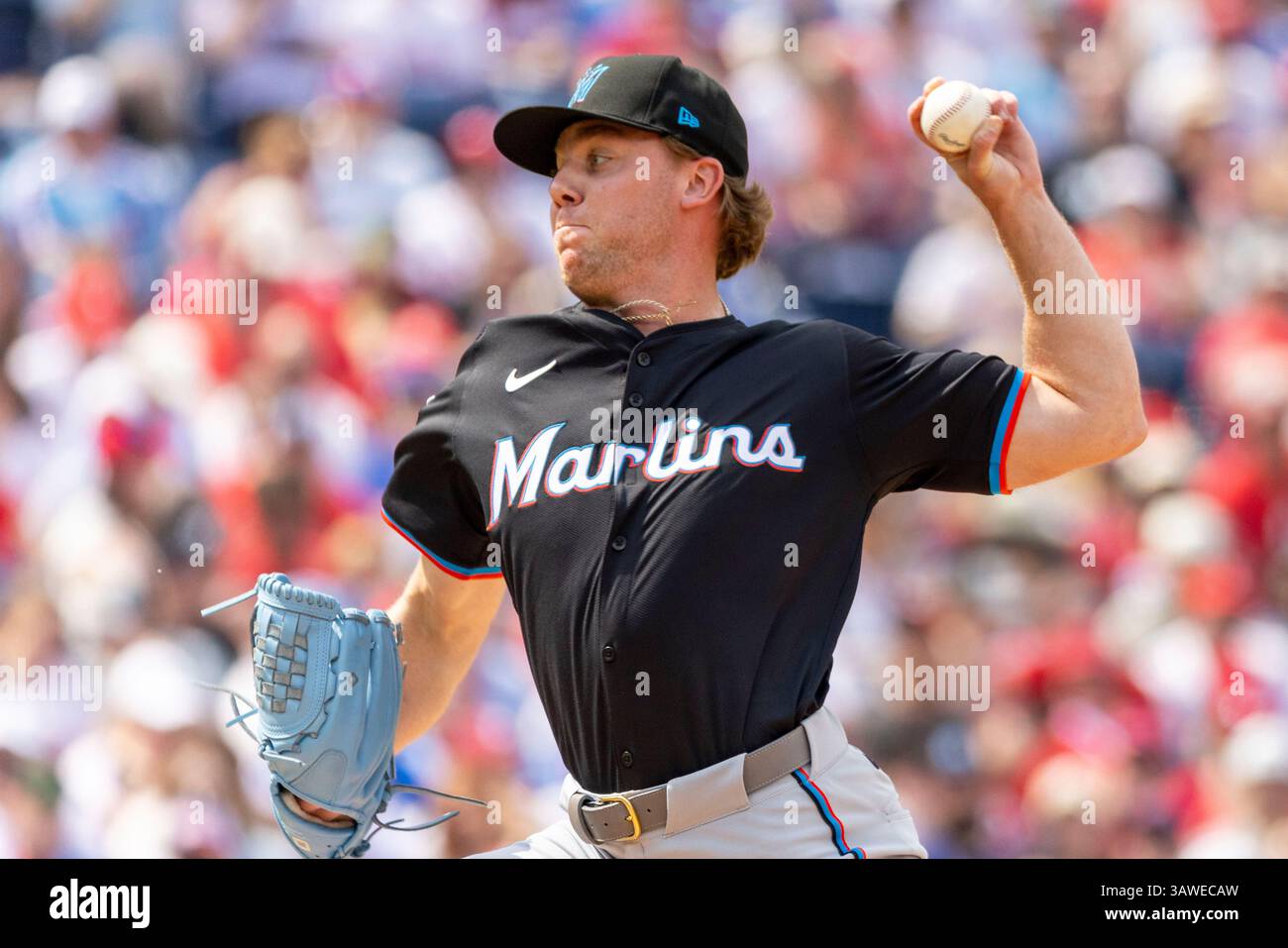 Miami Marlins' pitcher Patrick Monteverde makes his major league debut ...
