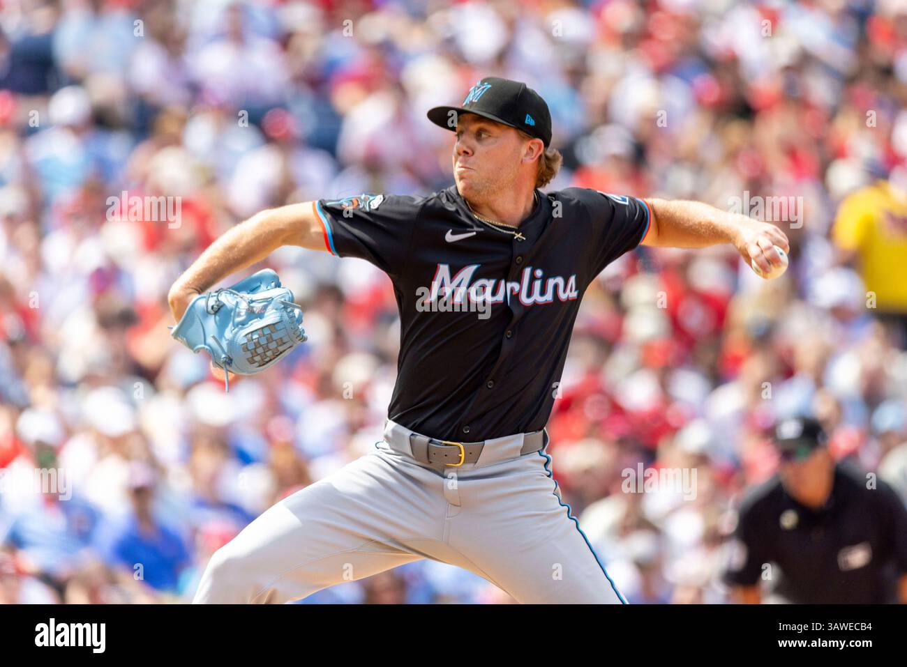 Miami Marlins' pitcher Patrick Monteverde makes his major league debut ...