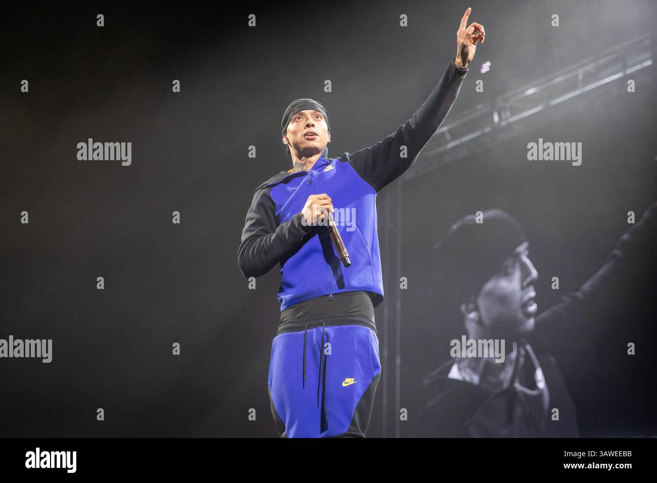 Manchester, England, 19th April, 2025. Central Cee playing Co-op Live ...