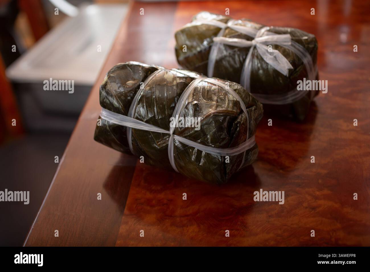 Vietnamese sausage cha lua hi-res stock photography and images - Alamy