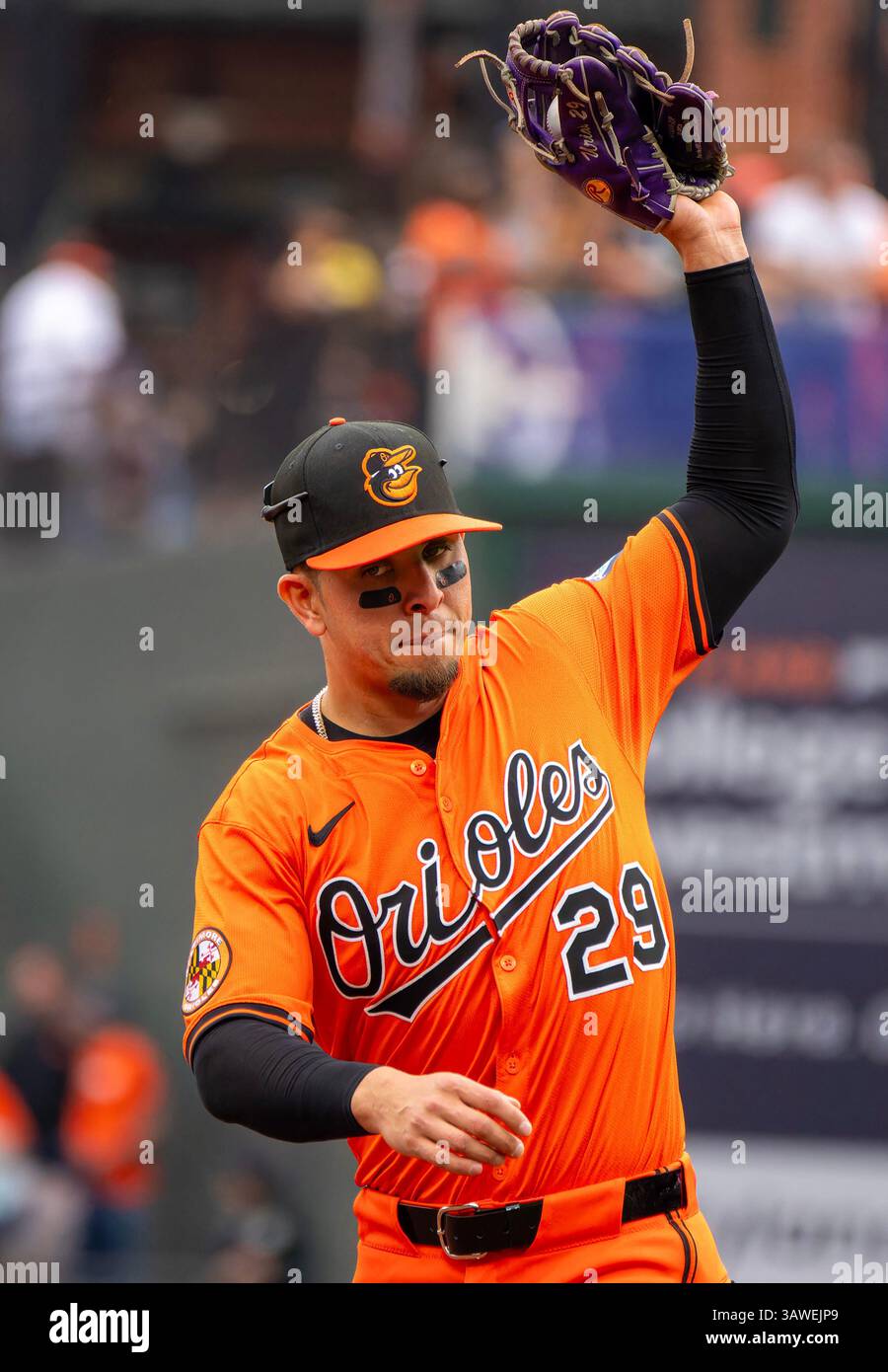 Baltimore, USA. 19th Apr, 2025. BALTIMORE, MD - APRIL 19: Baltimore ...