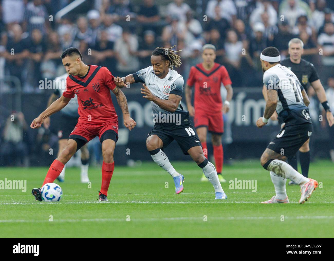 São Paulo, Brazil. 19th April, 2025. Soccer Football - Brazilian ...