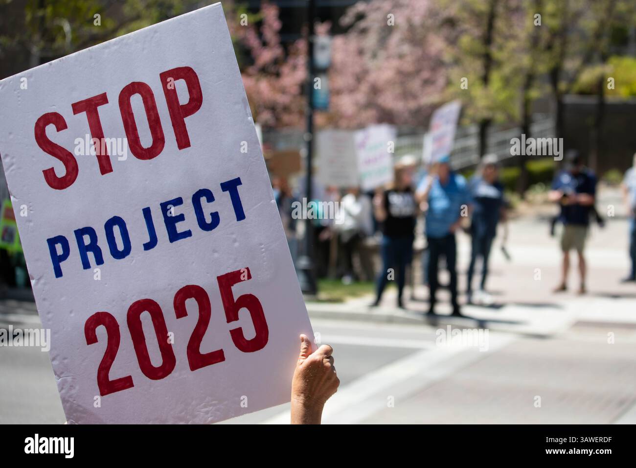 Pstop project 2025 sign hi-res stock photography and images - Alamy