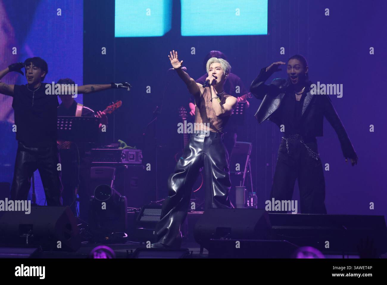 TAIPEI, CHINA - APRIL 19, 2025 - Singer Bii performed at his concert in ...
