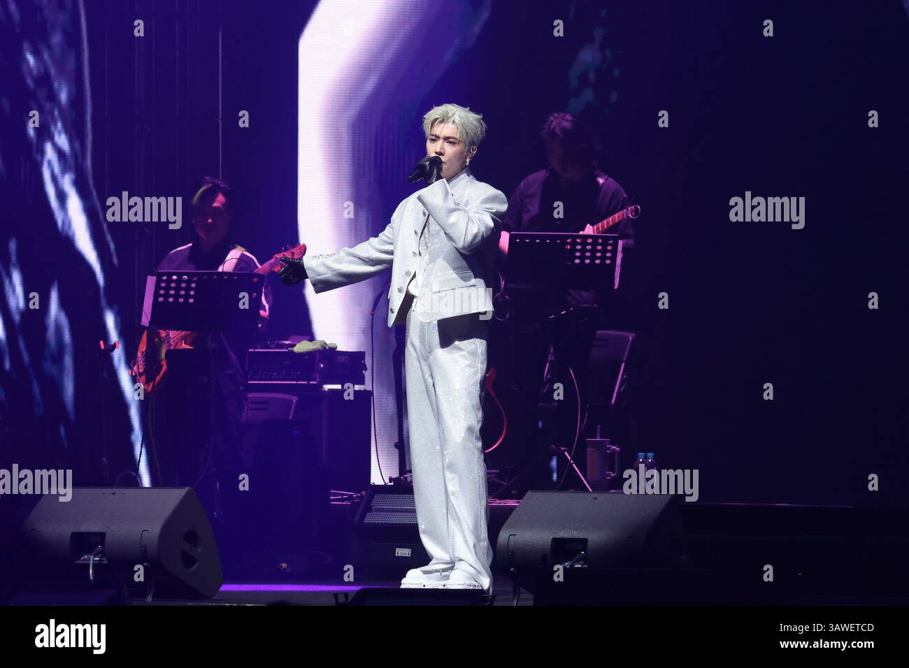 TAIPEI, CHINA - APRIL 19, 2025 - Singer Bii performed at his concert in ...