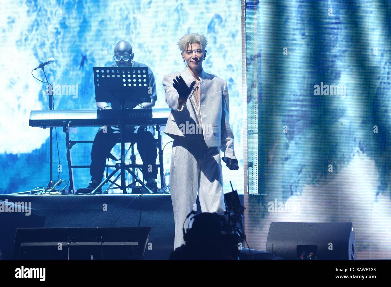 TAIPEI, CHINA - APRIL 19, 2025 - Singer Bii performed at his concert in ...