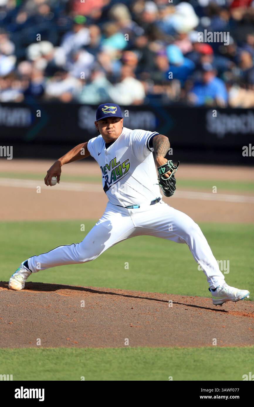 TAMPA, FL - APRIL 19: Tampa Bay Rays Pitcher Manuel Rodriguez (39 ...
