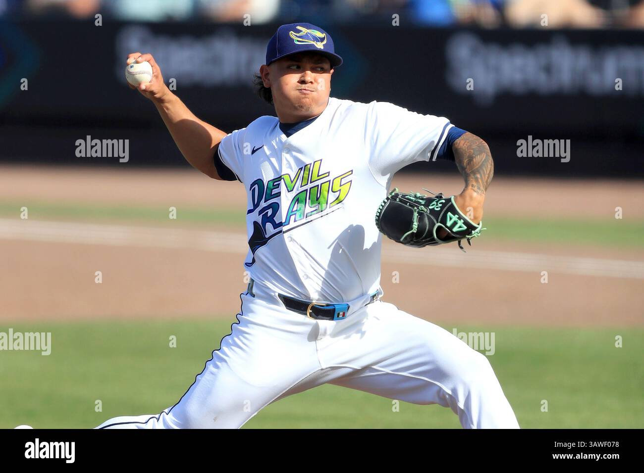 TAMPA, FL - APRIL 19: Tampa Bay Rays Pitcher Manuel Rodriguez (39 ...