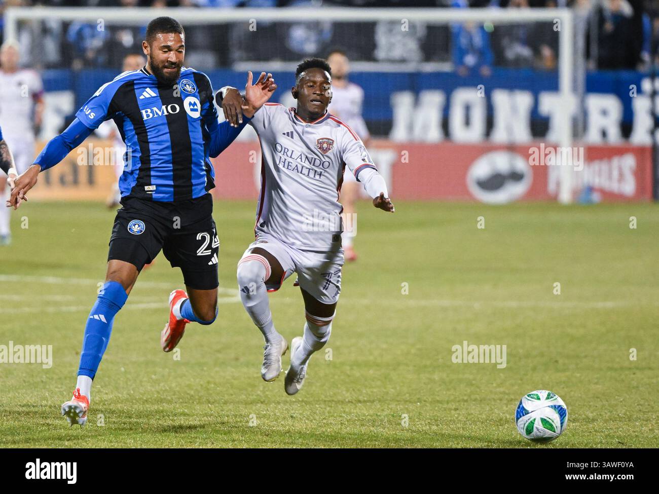Montreal, Canada. 19th Apr, 2025. CF Montreal defender George Campbell ...