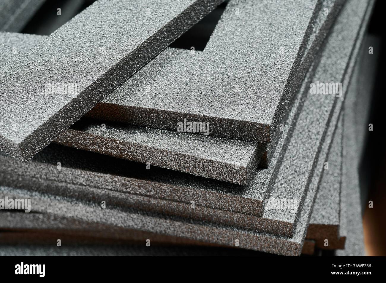 Foam frames stacked for creative gift packaging ideas and cardboard box ...