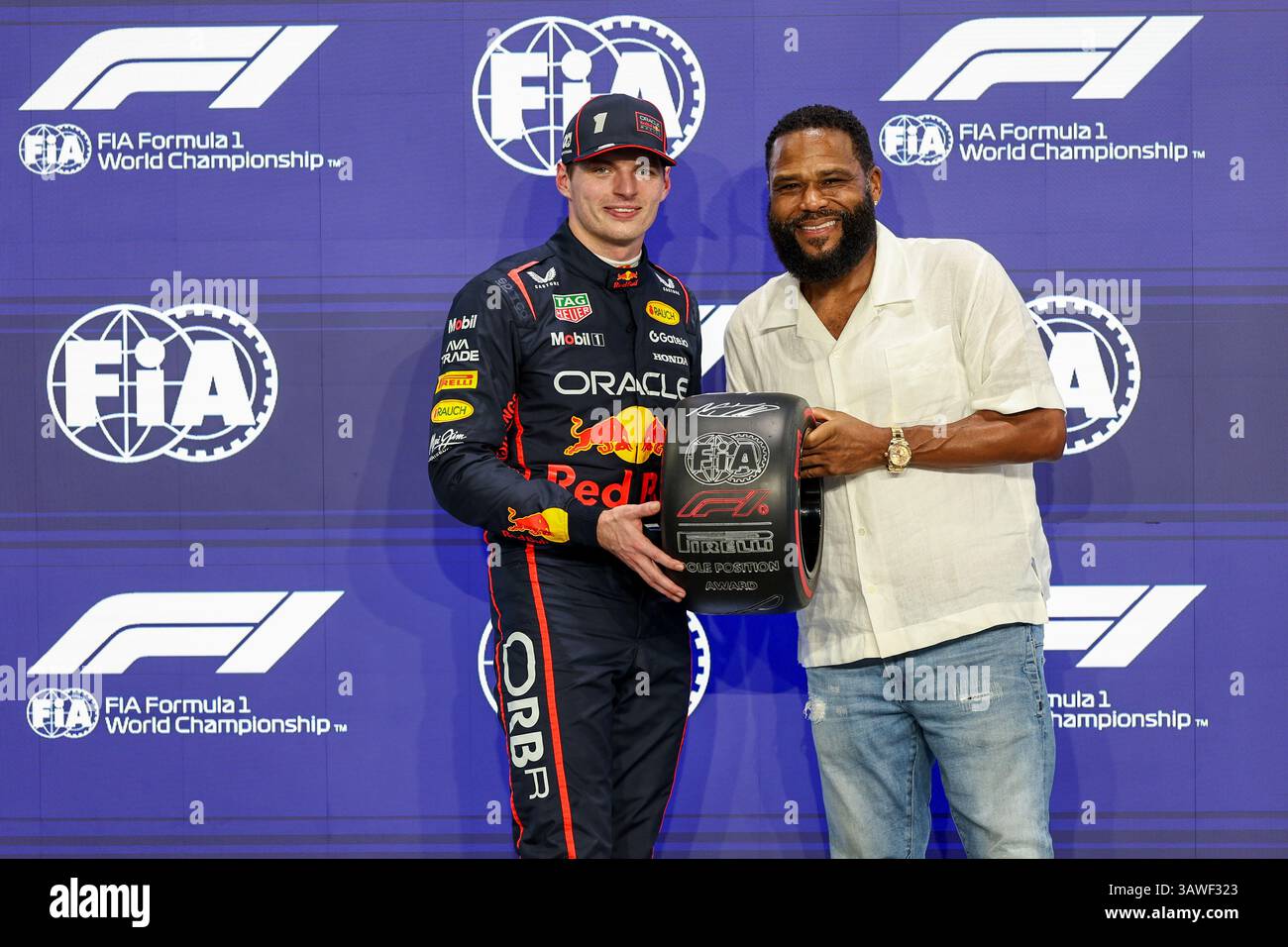 Jeddah, Saudi Arabia. 19th Apr, 2025. Red Bull's driver Max Verstappen ...