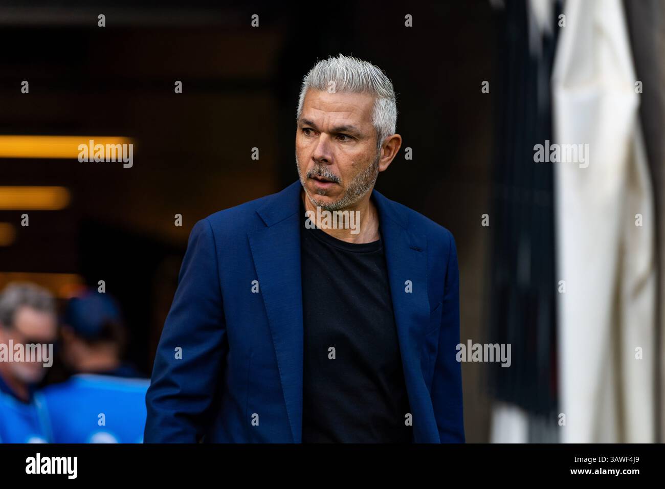 April 19, 2025, Melbourne, Victoria, Australia: Auckland FC Head Coach ...