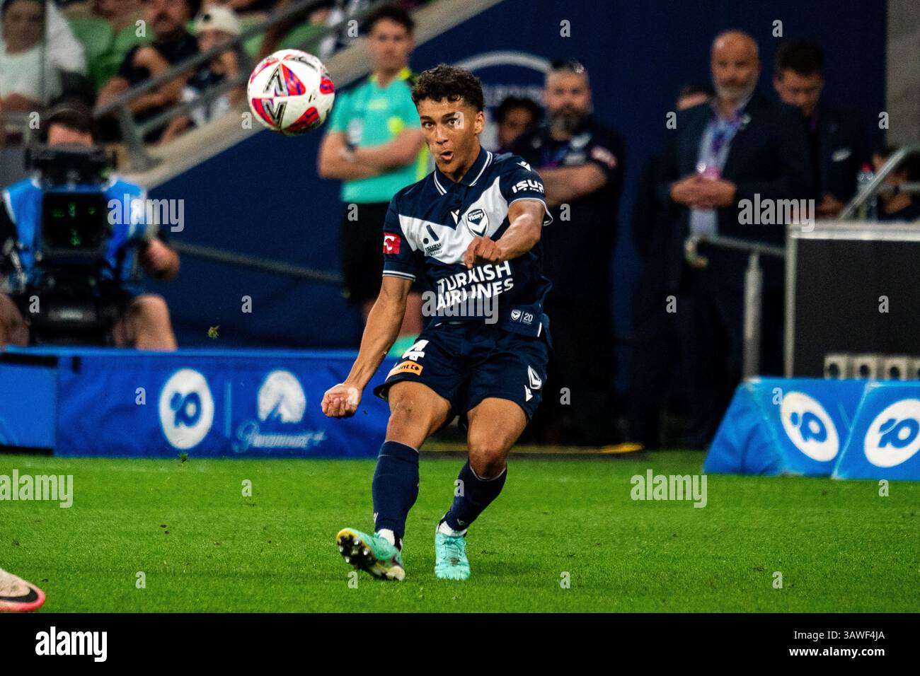 April 19, 2025, Melbourne, Victoria, Australia: Melbourne Victory FC ...