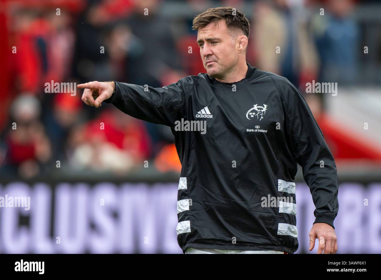 Niall Scannell of Munster during the United Rugby Championship Round 15 ...