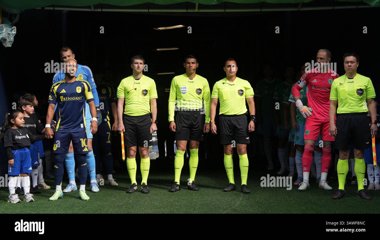 Seattle, United States. 19th Apr, 2025. Nashville SC captain Hany ...