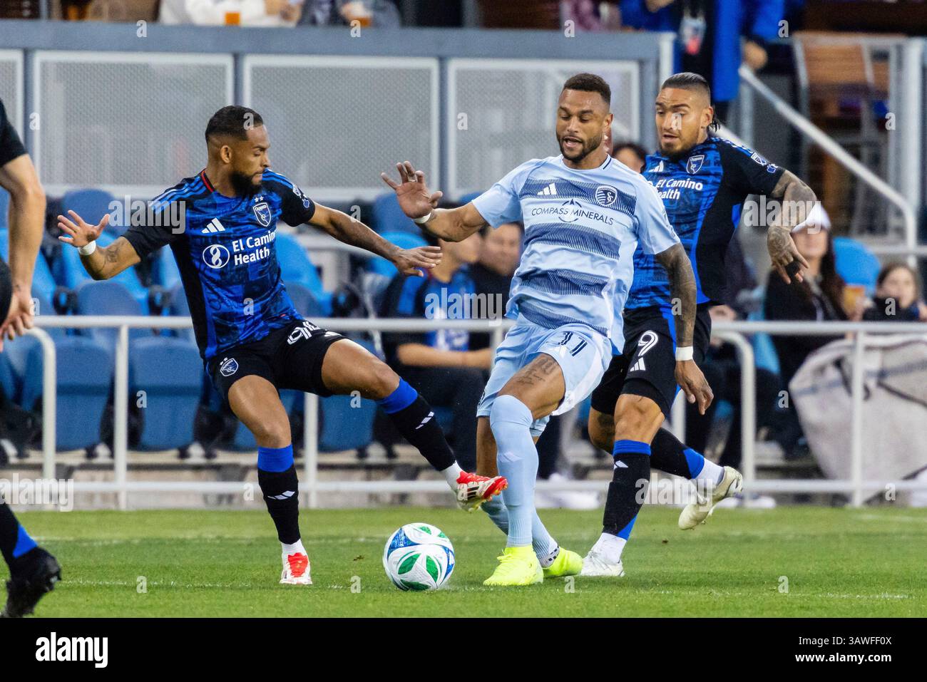 SAN JOSE, CA - APRIL 19: Vitor Costa #94 of the San Jose Earthquakes ...
