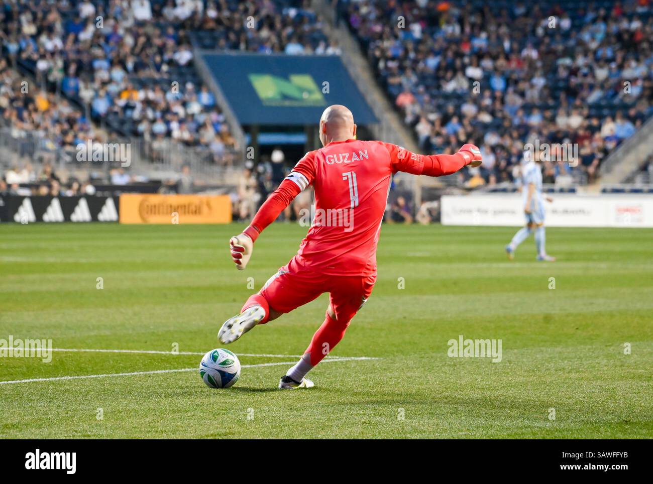 April 19, 2025, Chester, Pennsylvania, United States: Atlanta United FC ...