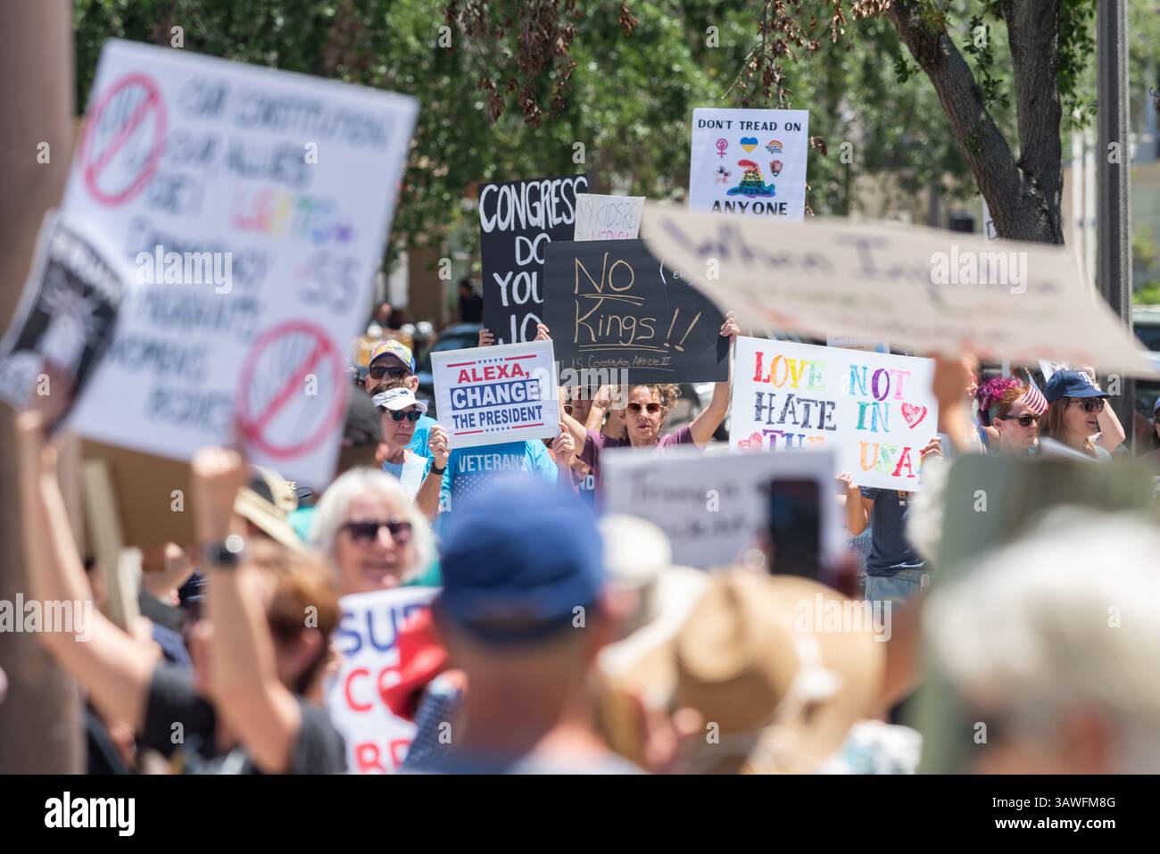 Donald trump protest 2025 hi-res stock photography and images - Alamy