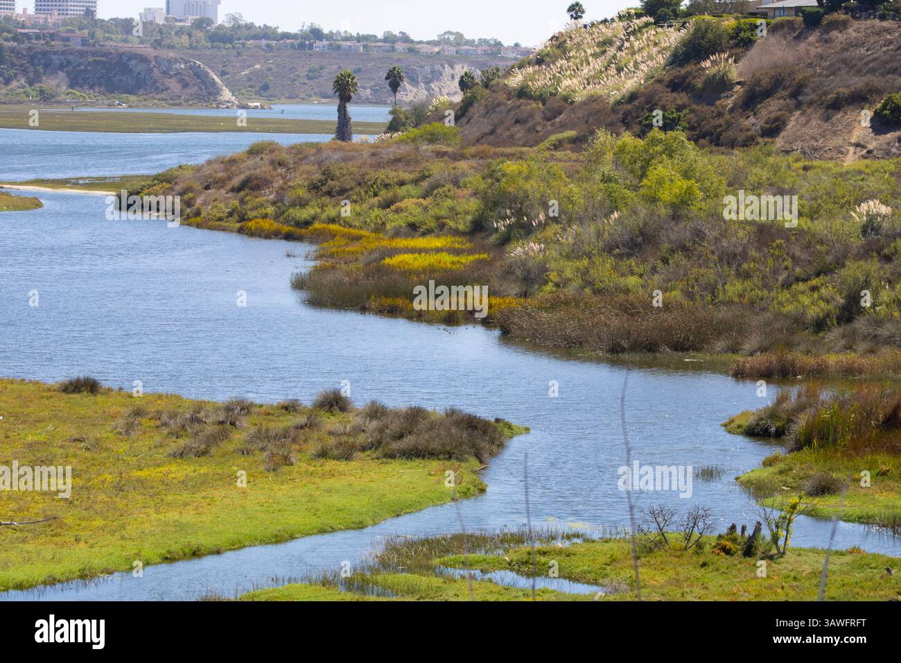 Coastal landscape view hills ocean hi-res stock photography and images ...