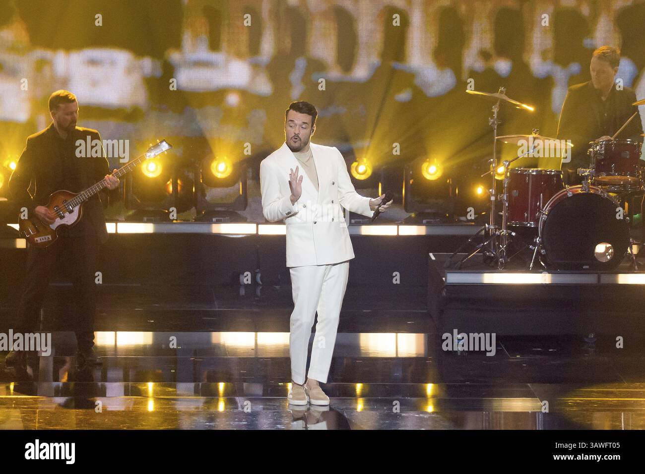 Giovanni Zarella at the Beatrice Egli Show in Studio Berlin Adlershof ...