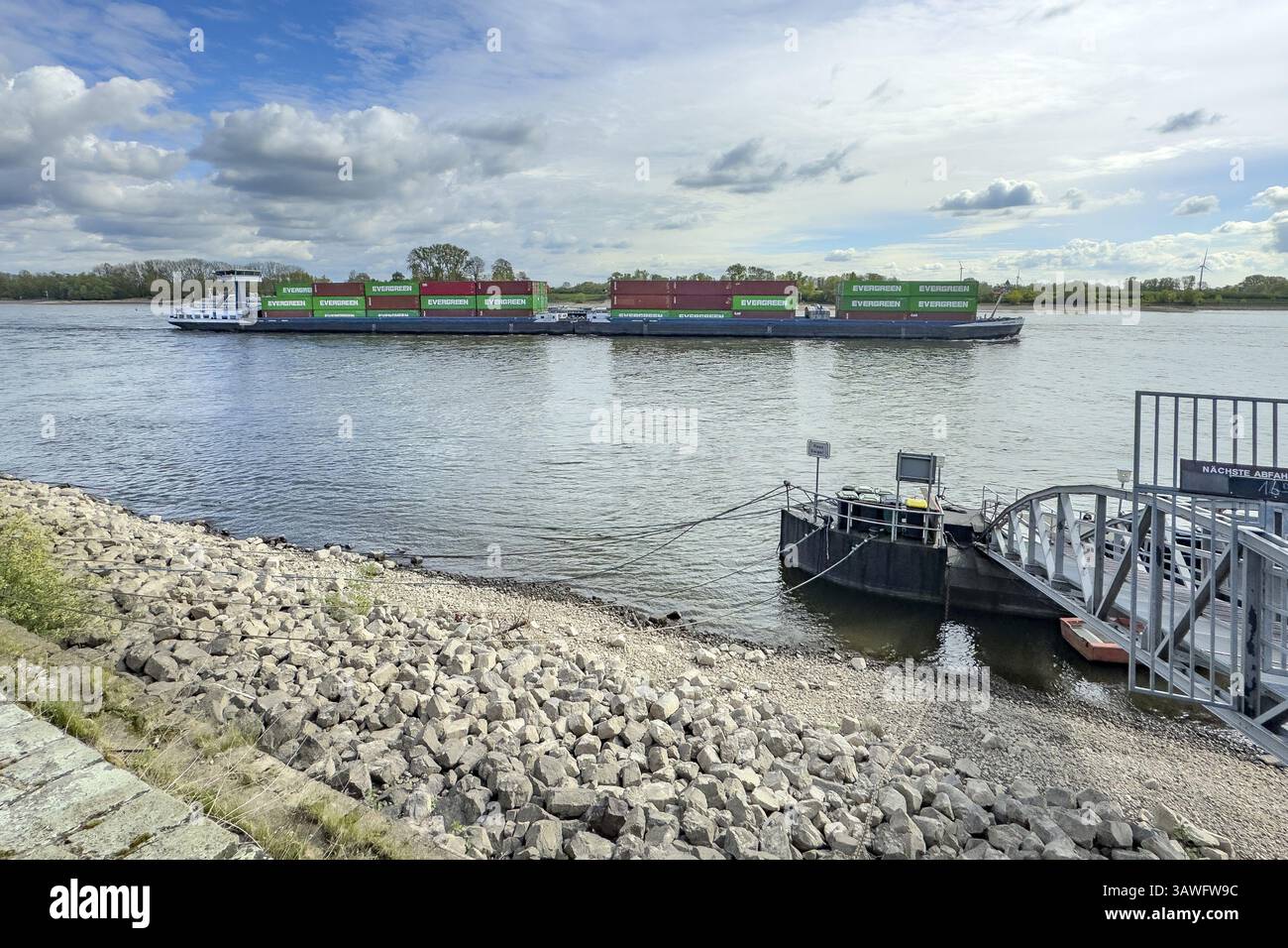Container ship Cargo ship Inland waterway vessel Cargo ship for inland ...