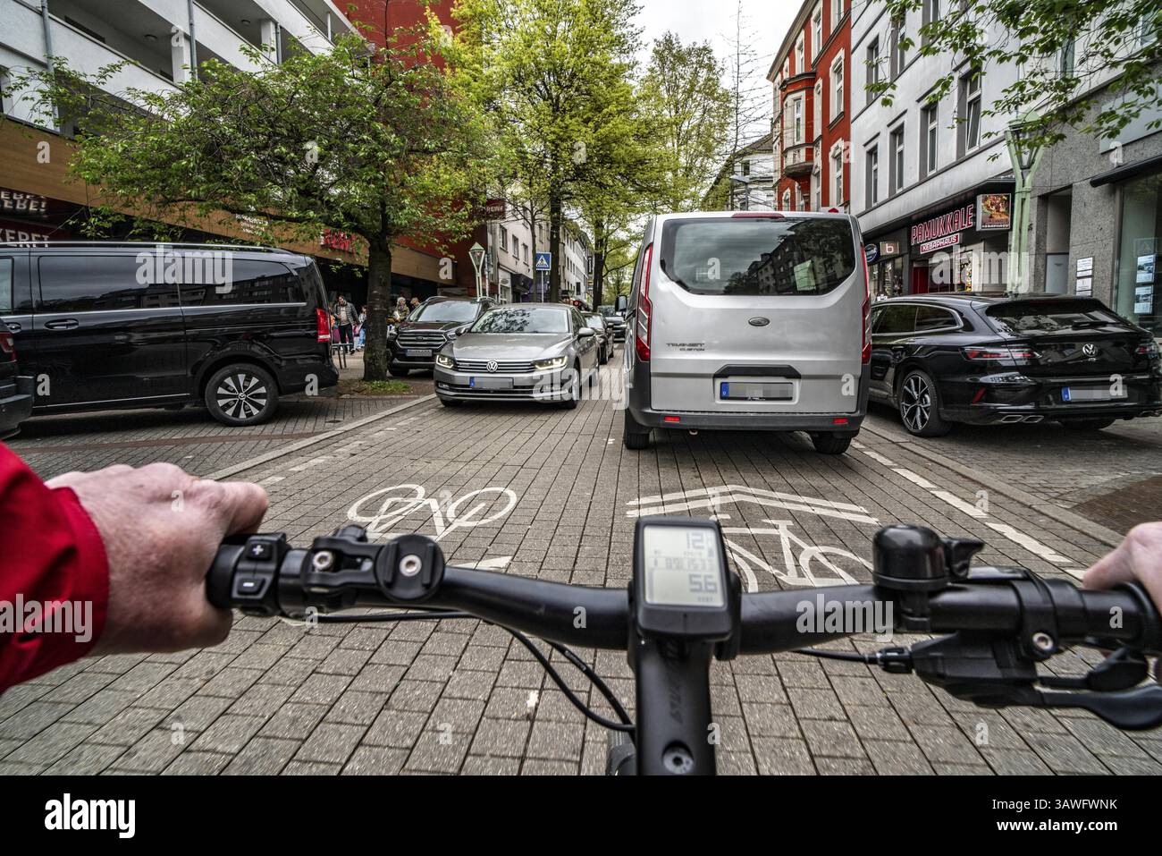 Biker cycle track security hi-res stock photography and images - Alamy