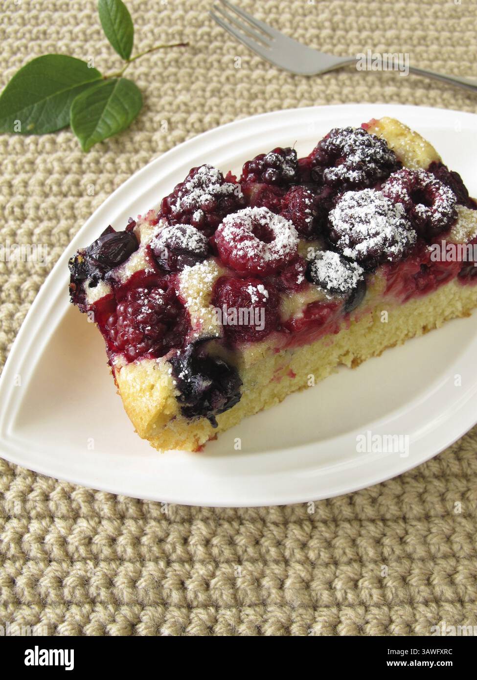 Spiced berry slices Stock Photo - Alamy