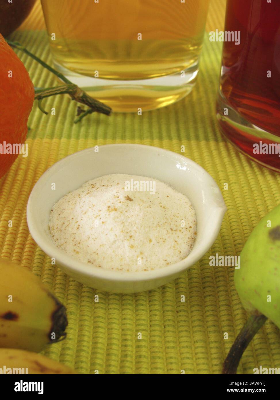 Probiotics and prebiotics in juice Stock Photo - Alamy